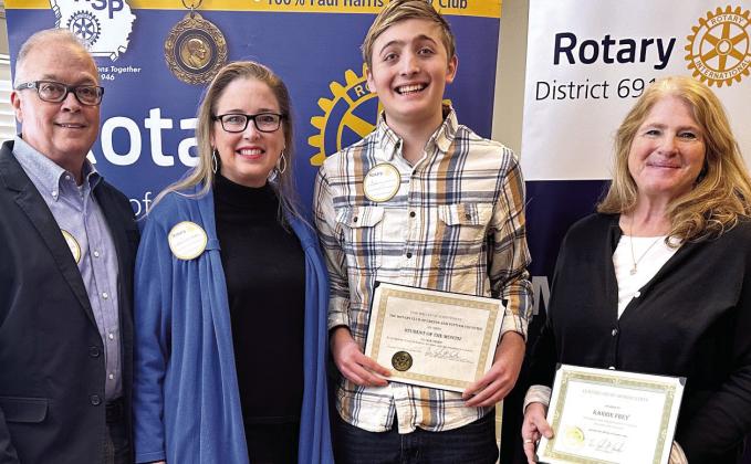 Rotary Club Honors January 2024 Students of the Month | Lake Oconee News